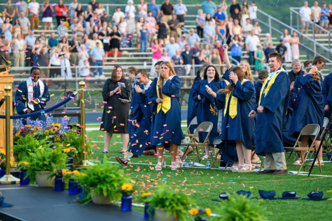 ‘We did it!’: 106 receive diplomas at Bald Eagle Area commencement ...